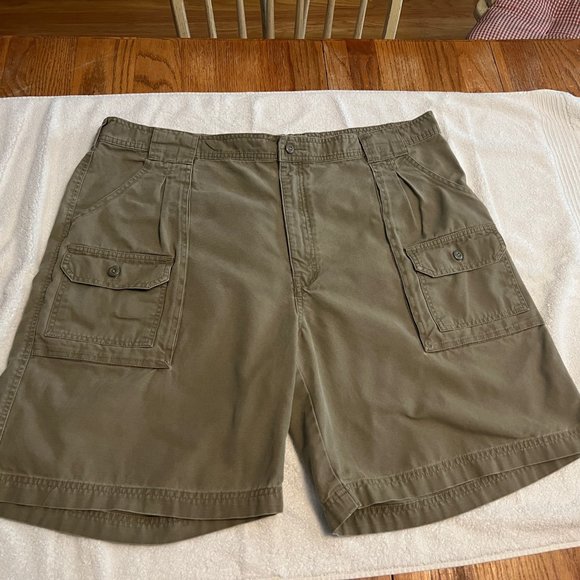Cabela's | Shorts | Cabelas Mens 42 Reg 0 Cotton Zip Front Hiker Shorts ...
